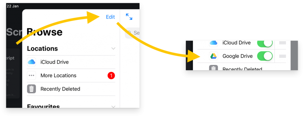 Import From Google Drive Or Google Docs Teleprompter Apps